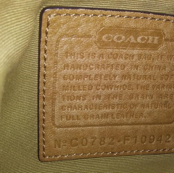Coach | Bags | Coach No C782f0942 Leather Baguette | Poshmark